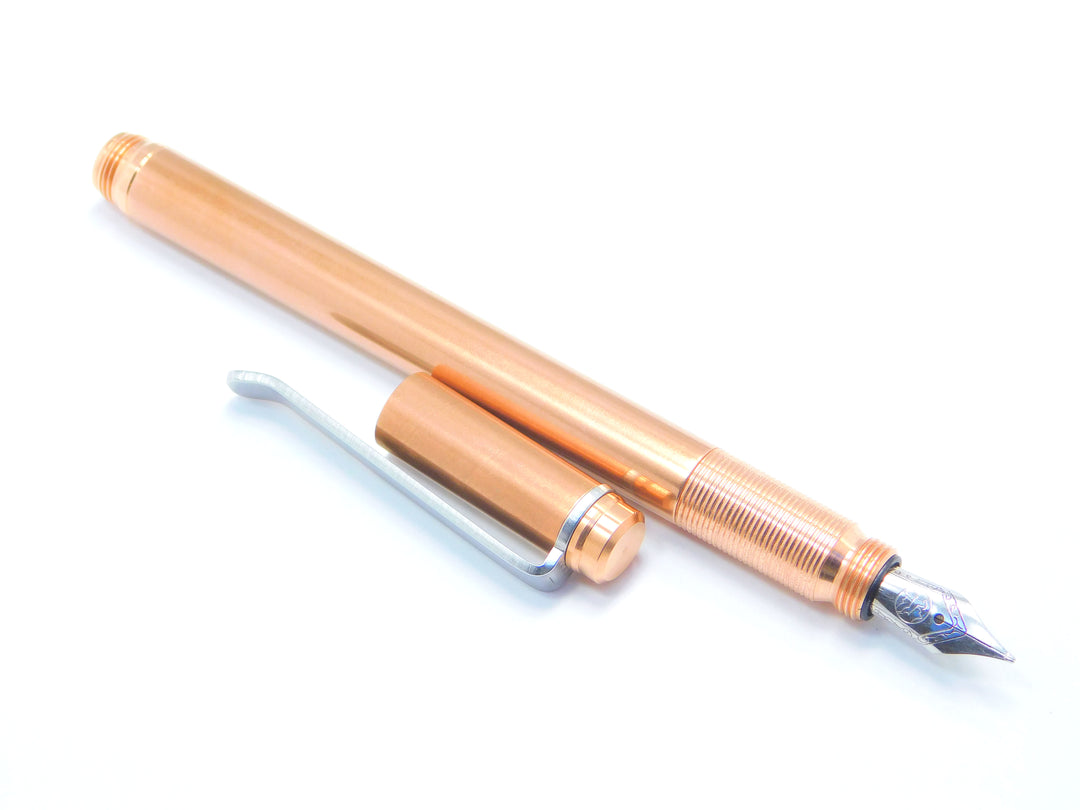 Titanium copper brass click pens, custom metal machined pens, EDC – The ...