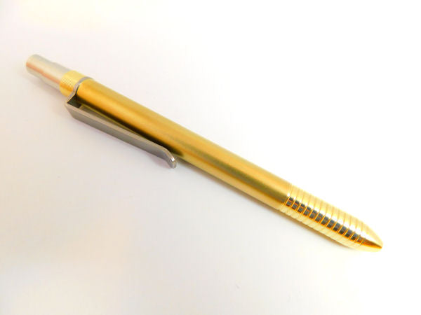 Brass Click pen – The Right Choice Painting Company